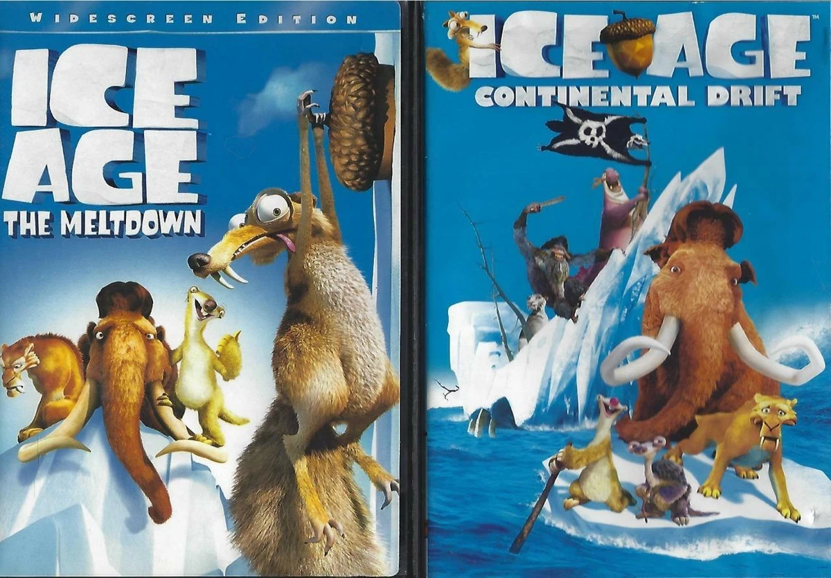 Ice Age Continental Drift Dvd