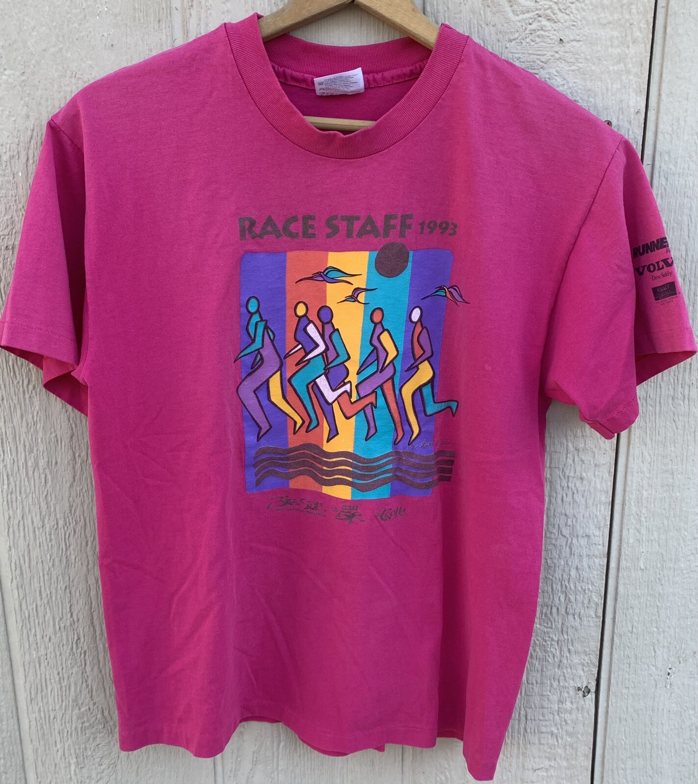 vintage Race Staff 1993 Laurel Burch Runner’s World t-shirt size L ...
