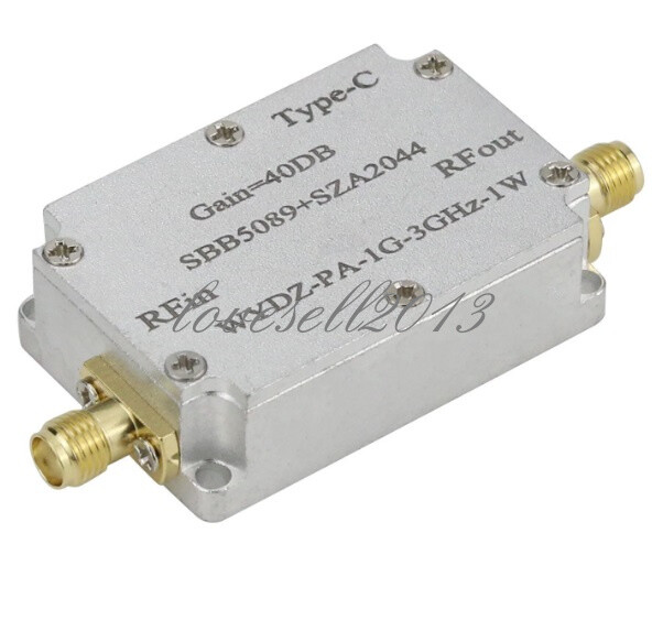 40DB SBB5089+SZA2044 One-Way Microwave Power Amplifier RF Power ...