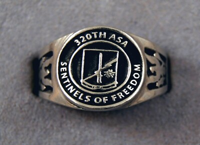 320th Army Security Agency ring 320th ASA Unit Insignia Sentinels of ...
