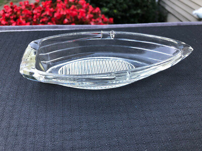Vintage Glass Rowboat Candy Container | eBay