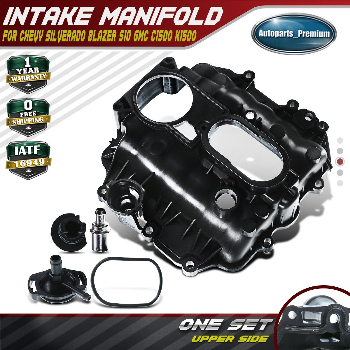 Intake Manifold w/ Gaskets 615-182 for Chevy Silverado 1500 GMC Sierra ...