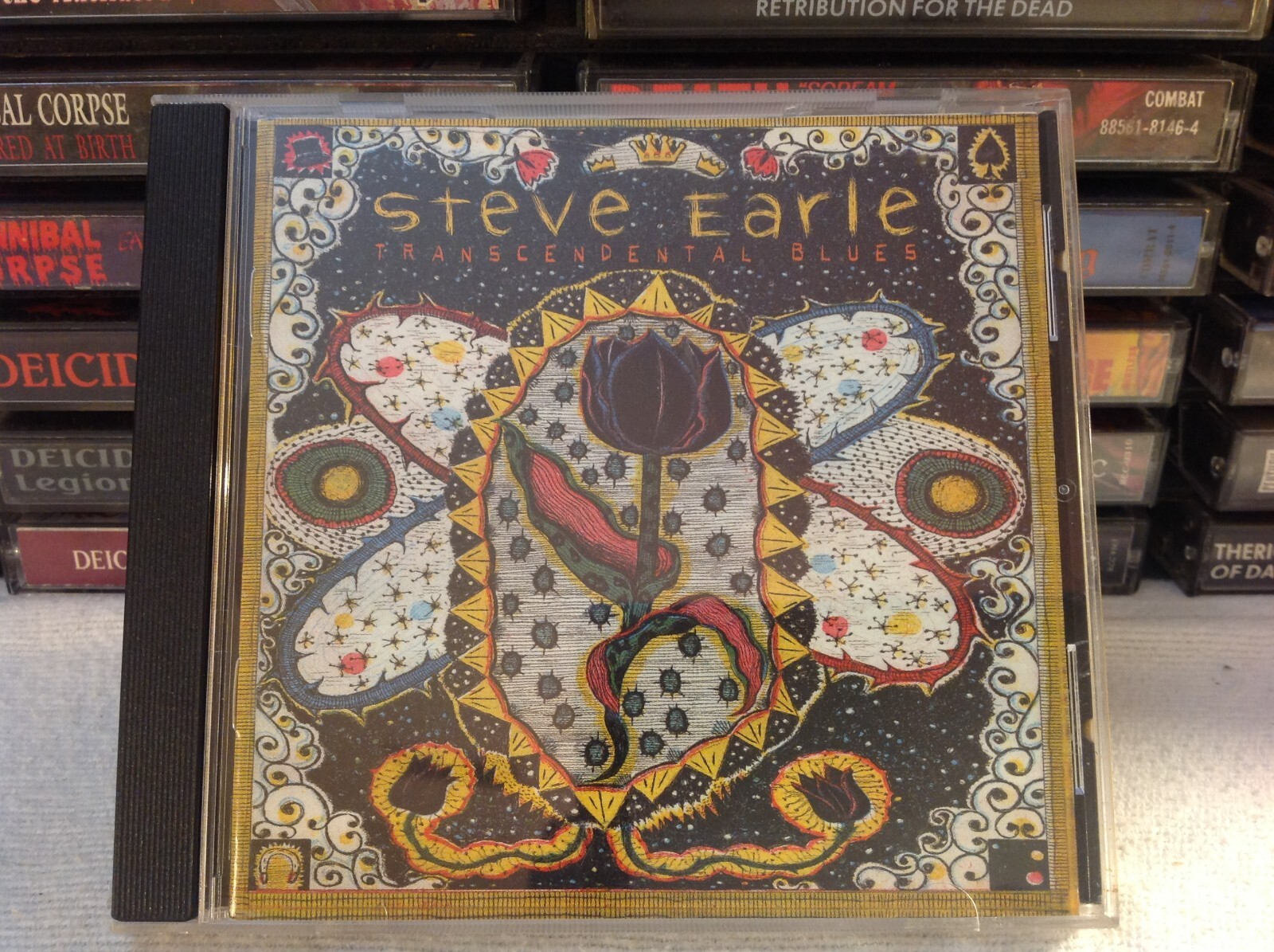 STEVE EARLE TRANSCENDENTAL BLUES ROCK CD '00 ARTEMIS HDCD | eBay