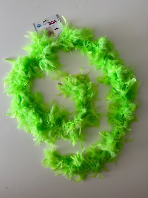 BRAND NEW Lime Green Feather Boa for Costume, 2 yard length | eBay