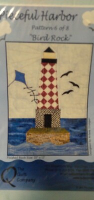 Pieceful Harbor Pattern #6 Out Of 8 "Bird Rock" By The Quilt Company ...