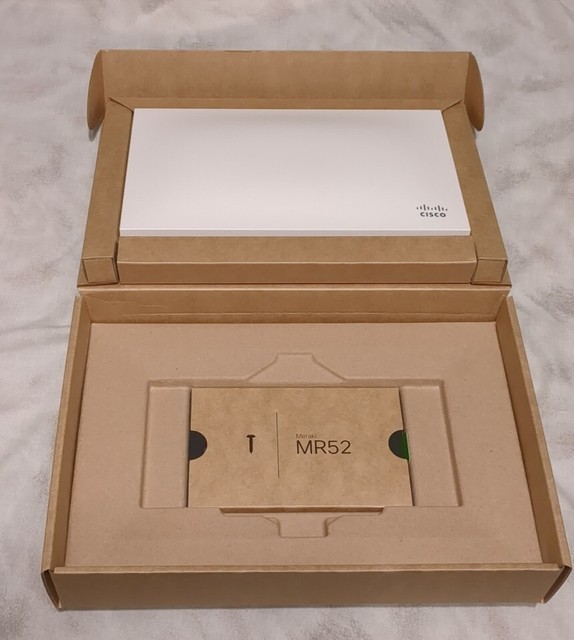 Cisco Meraki MR52 Dual-Band Wave 2 Indoor Wireless Access Point for ...