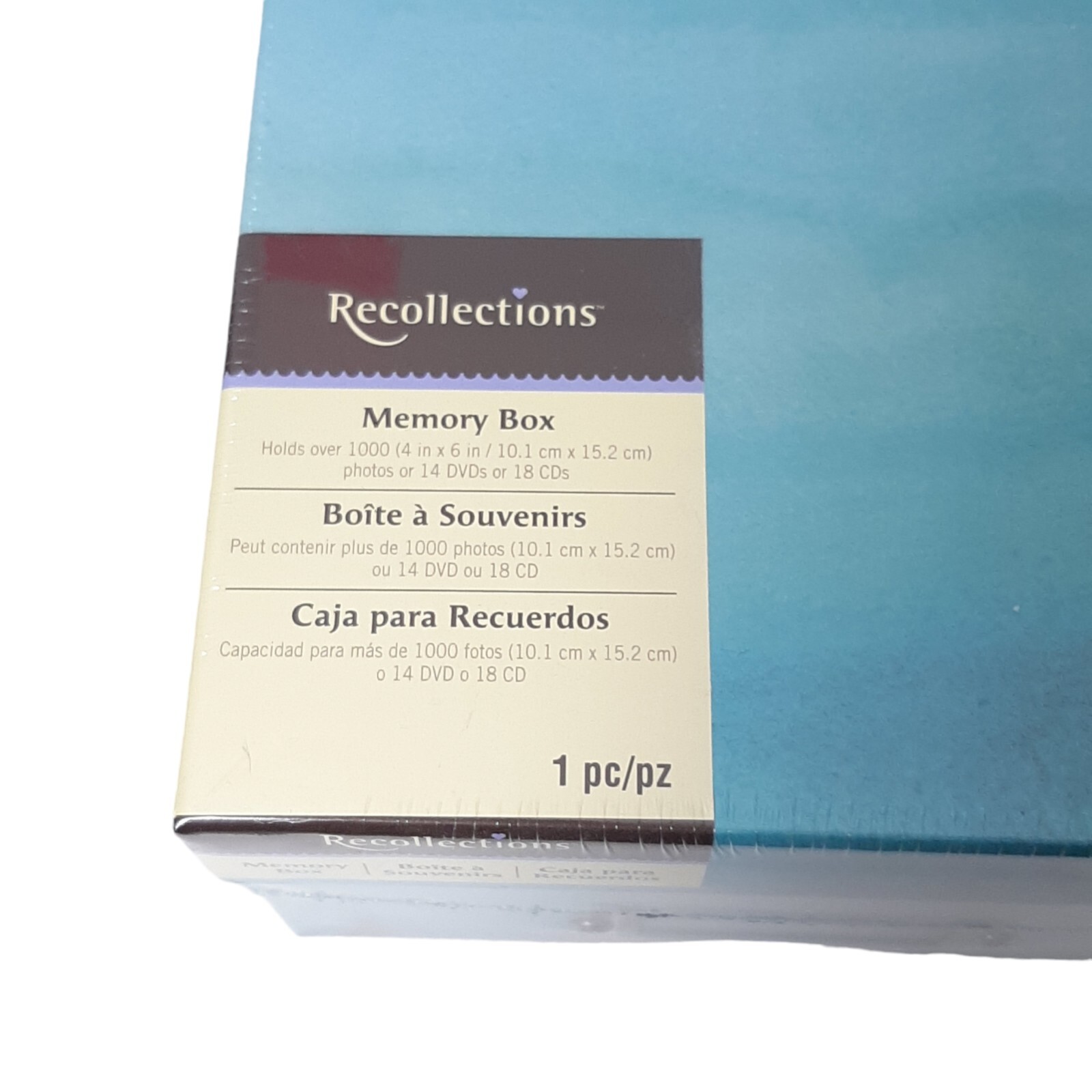 RARE Recollections RED WHITE BLACK PLAID KEEPSAKE Storage Shoe Photo ...