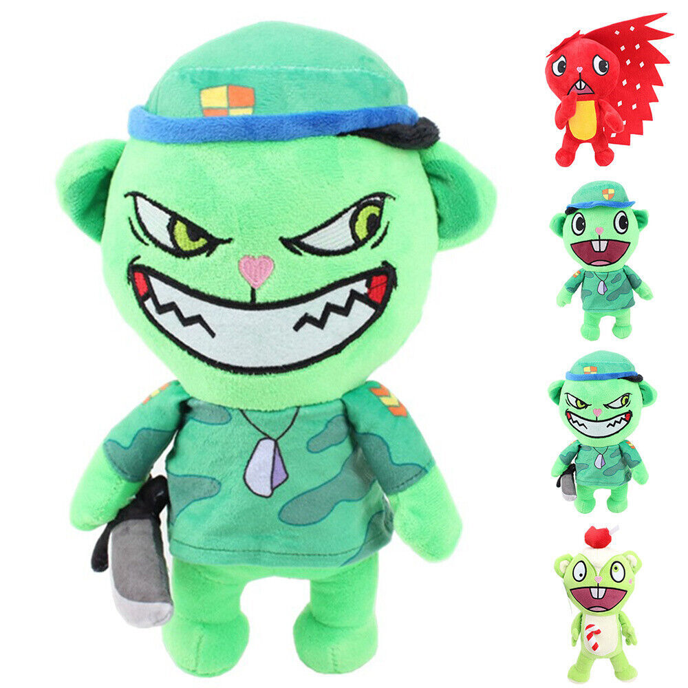 Happy Tree Friends Nutty Flaky Flippy Fliqpy Plush Toys Soft Stuffed ...