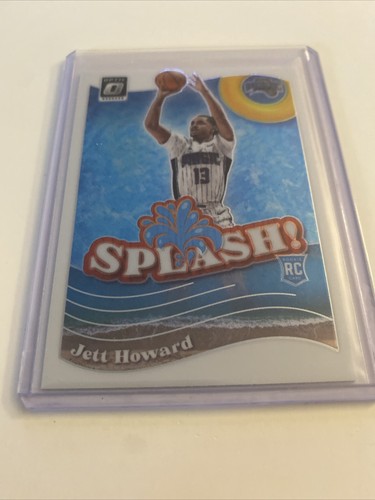 2023-24 Jett Howard Panini Donruss Optic Splash! Rookie Card #12 ...