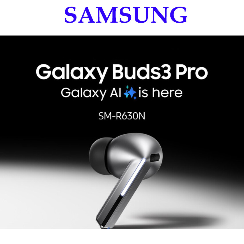 SAMSUNG Galaxy Buds3 Pro SM-R630N Bluetooth Earbuds With Galaxy AI 2 ...