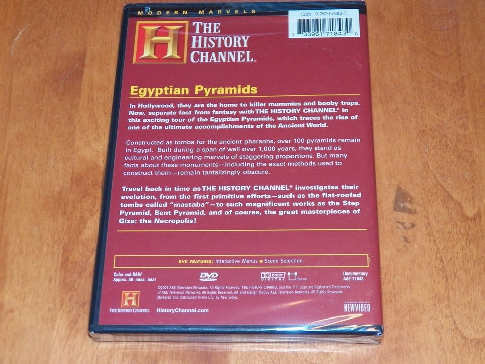 History Channel EGYPTIAN PYRAMIDS Ancient Egypt Egyptian Empire Pyramid ...