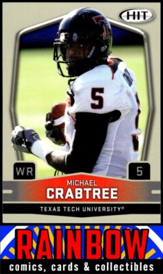 2009 SAGE HIT #5 Michael Crabtree Texas Tech Red Raiders | eBay