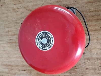 Ademco AC 8-110 8" Fire Alarm Bell 110V New | eBay