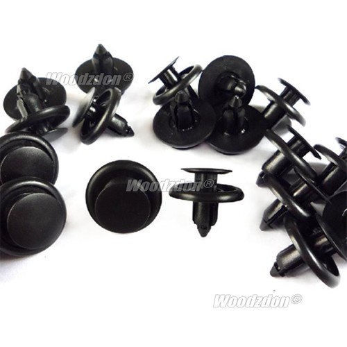100pcs Fender Liner Clip Hood Bumper Retainer Fit 7mm Hole For Toyota ...