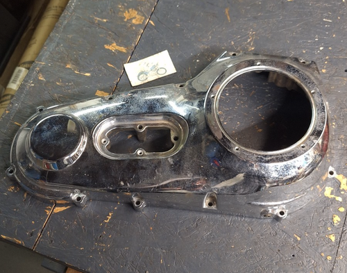 Harley Outer Primary Cover Softail Dyna OEM Chrome 99-06 Twin Cam 60506 ...