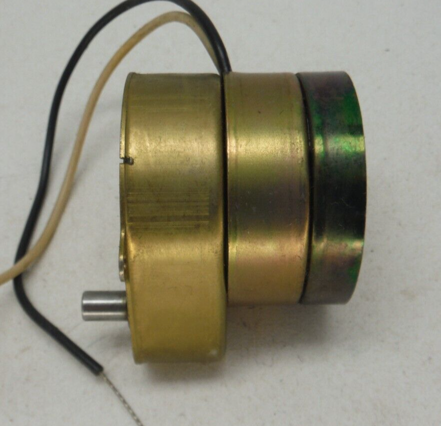 "NEW" SYNCHRON M945 Clock Motor? 120V, 60HZ, 8W, 15RPM "NEW" VINTAGE ...