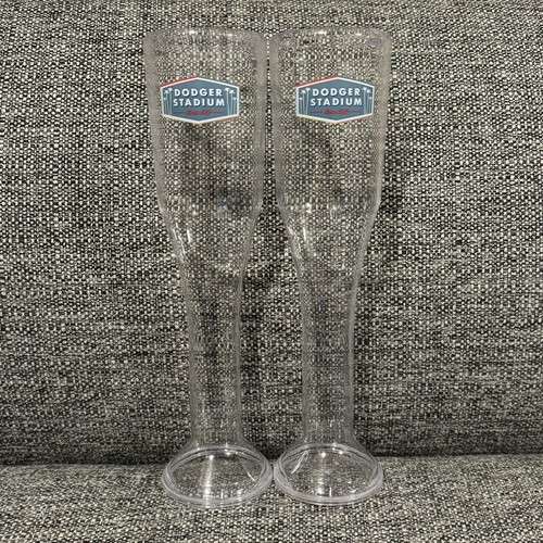 LA Dodgers MLB Baseball Bat Tall Stadium Beer Cup Lot Of 2 Soft Drink ...