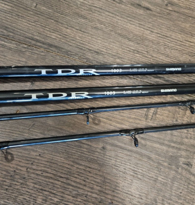 2 Shimano 8' 2-piece Triton Down Rigger Rod TDR-1803 Medium Heavy | eBay