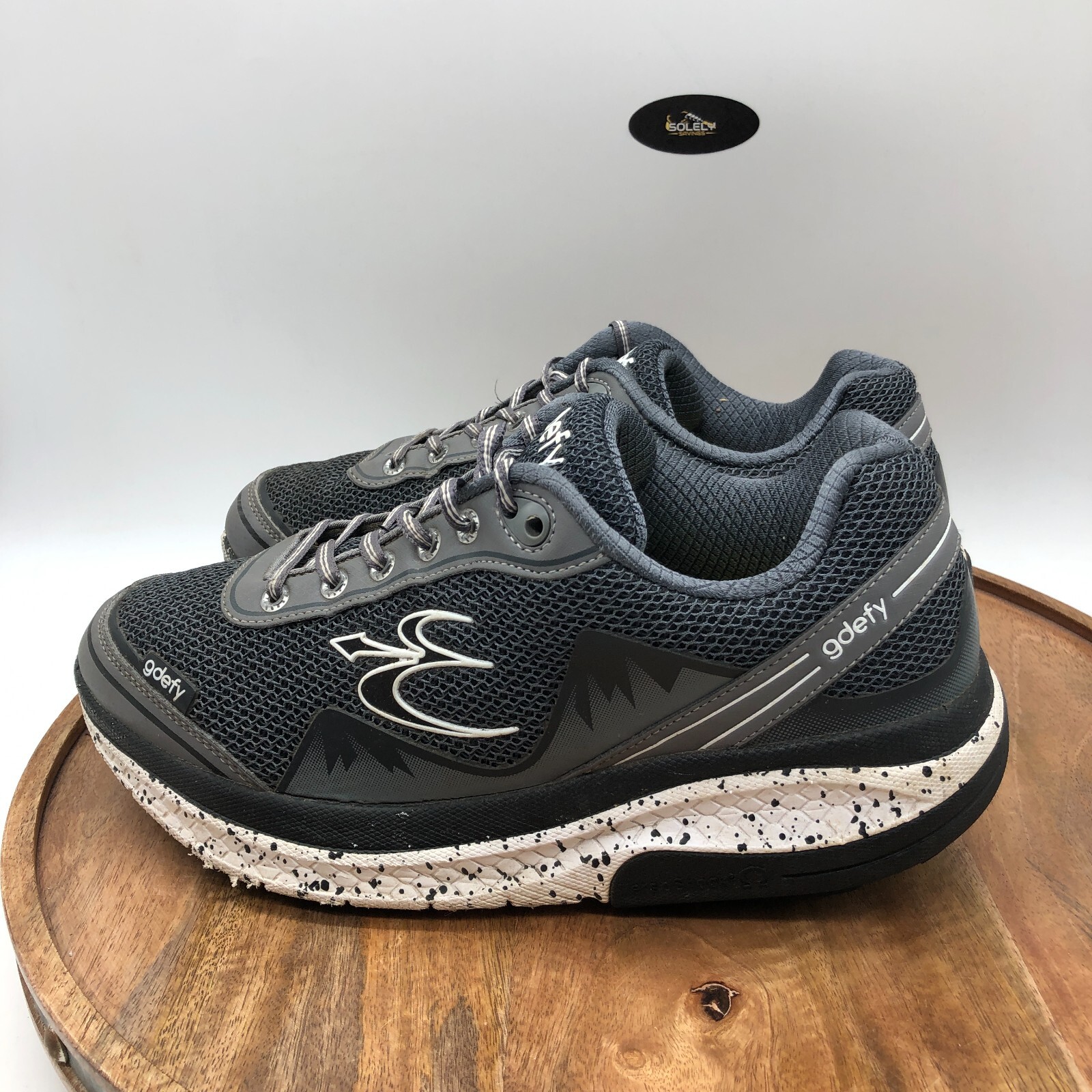 Gravity Defyer G-Defy Mighty Walk TB9024MGS-W Gray Orthotic Shoes Women ...