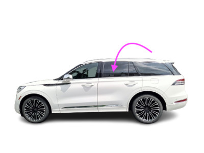 Fits: 2020-2024 Lincoln Aviator 4D Utility Rear Left Door Window Glass ...