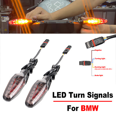 Rear Turn Signals Light For BMW S1000R S1000XR M1000R R1250GS R nine T ...