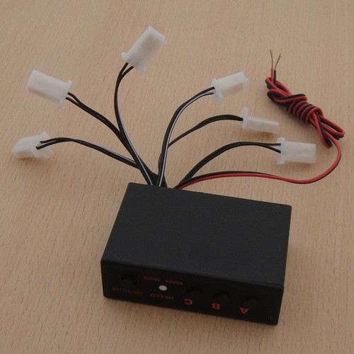 6 Ways LED Strobe Flash Light Emergency Flasher Flashing Controller Box ...
