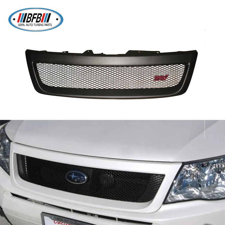 ABS Plastic for Sti Style Front Grille STI Grill for Subaru Forester ...