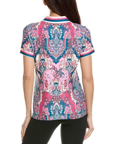 Johnny Was Bee Active Polo T-Shirt Women's | eBay