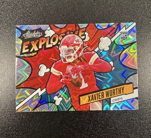 Xavier Worthy Explosive Case Hit (RC) (ssp) | eBay