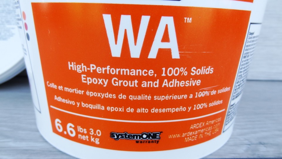 ARDEX WA EPOXY GROUT & ADHESIVE 38699 CARAWAY 39 PART A & B for All ...