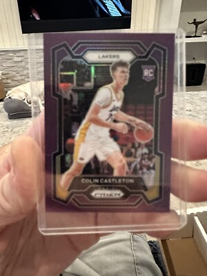 2023-24 Panini Prizm Basketball Colin Castleton Purple Prizm 40/99 | eBay