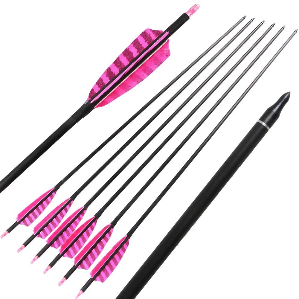 Pink Archery Arrows