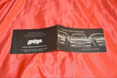 1987 1986 GMP Diecast Turbo Buick GN Series Grand National T-Type GNX ...