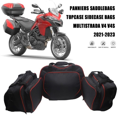 For Ducati Multistrada V4 S 2021-2024 Side Top Case Pannier Inner ...