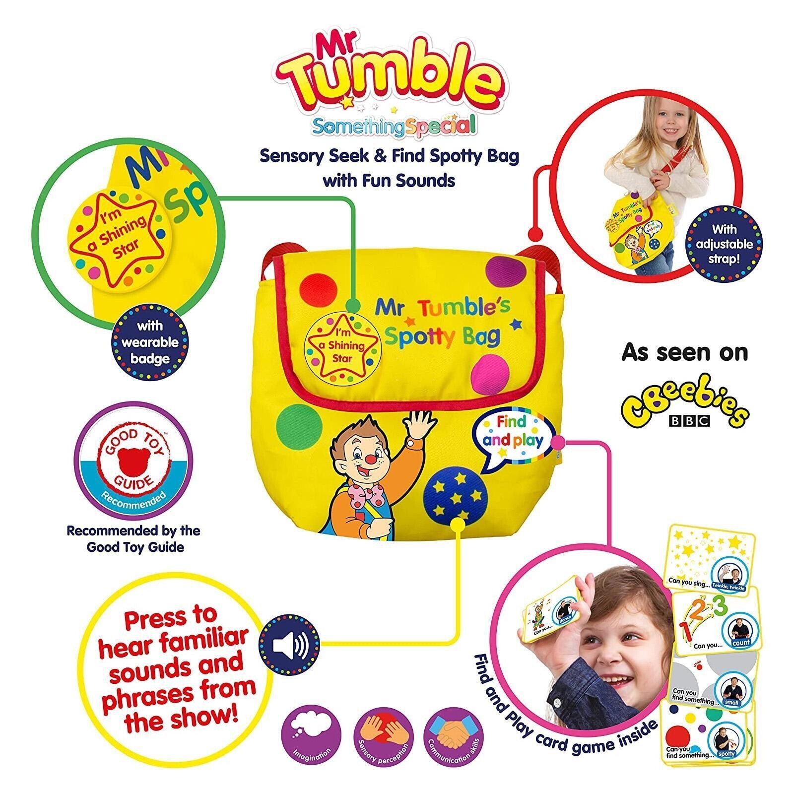 Mr Tumble Surprise Spotty Bag - 1163 for sale online | eBay