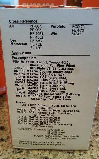 Engine Oil Filter-Extra Guard Fram PH2849A for sale online | eBay