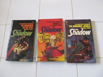 THE SHADOW, VINTAGE PAPERBACK: #s 3, 5, 9, PYRAMID, "FINE", STERANKO | eBay
