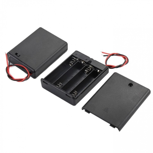 2/3/4 AAA Battery Holder Storage Case Storage Box with Wire Leads ON ...