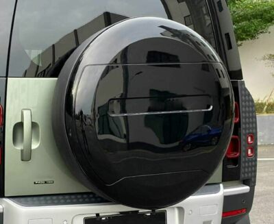 For 2020 2021 2022 Land Rover Defender Spare Tyre Tire Cover ABS ...