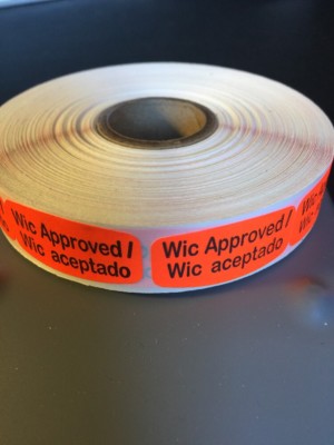 Wic Approved Spanish English LABELS 1000 PER ROLL STICKERS | eBay