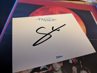 Enhypen Romance : Untold daydream Signed Postcards Sunoo | eBay