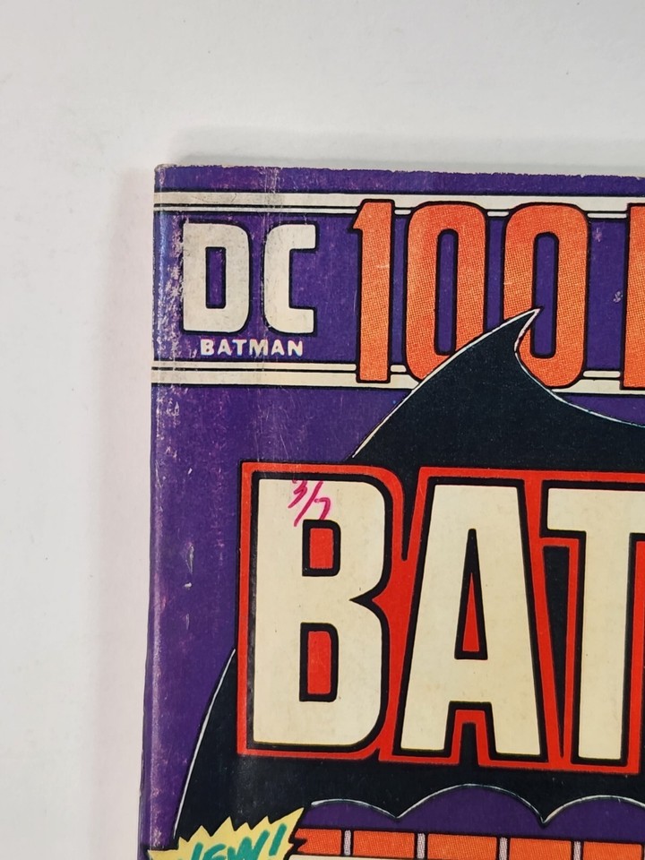 Batman 256 DC Comics Robin Catwoman 100 Pages 1974 Midgrade | eBay