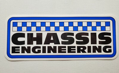 CHASSIS ENGINEERING 9 X 3.5 Sticker | eBay