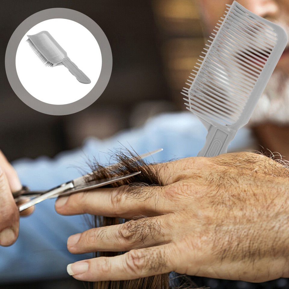 Fading Comb Hair Clipper Comb Flat Top Comb Barber Haircut Tool Salon ...