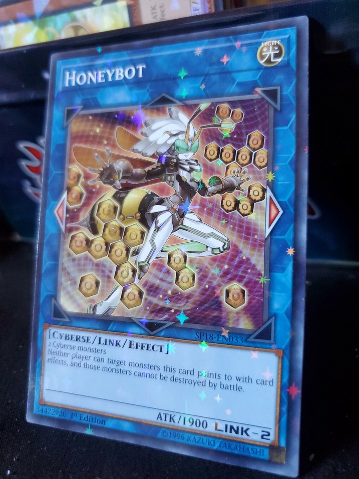 Yu-Gi-Oh: HONEYBOT - SP18-EN033 - Starfoil Rare Card - 1st Edition card ...