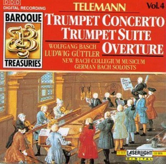 Telemann: Trumpet Concerto Trumpet Suite Overture - Music CD - - 1990 ...