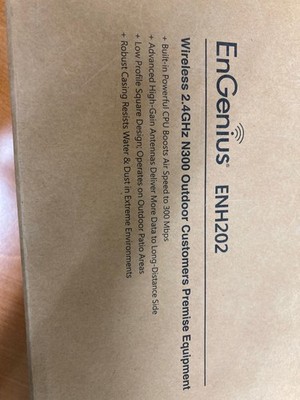 EnGenius ENH202 Long Range Outdoor Wireless Access Point Bridge N300 2 ...