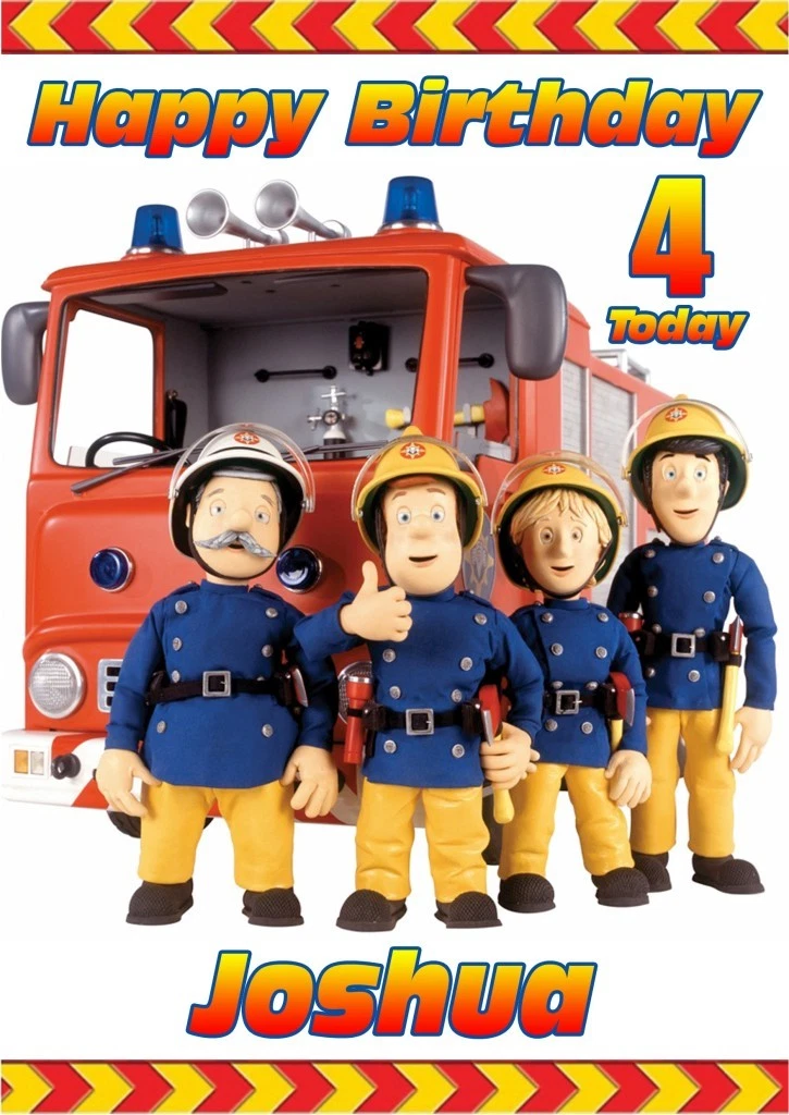 Happy Birthday Fireman Sam