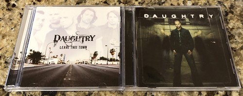 (2)- CD LOT DAUGHTRY, Leave This Town, Self Titled. Both With New Cases ...