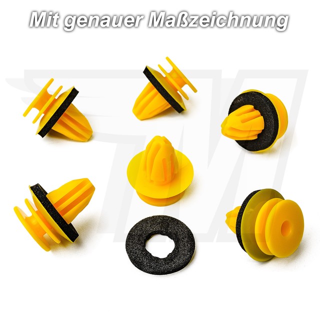 15x INNENVERKLEIDUNGS Fastening Clips Gasket MERCEDES BENZ A0019912698 ...